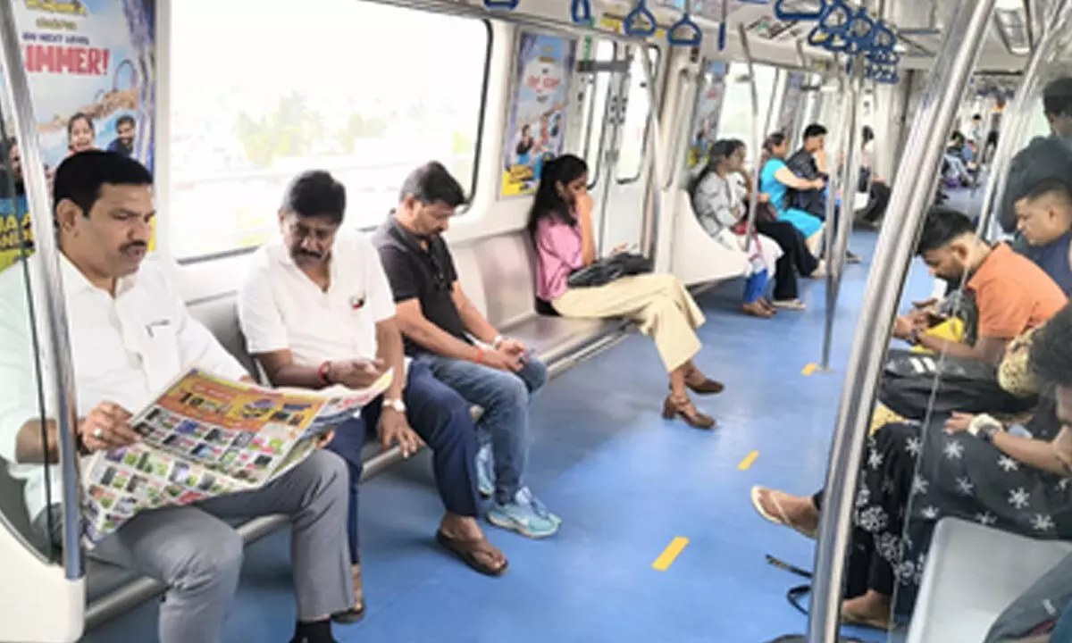 K’taka BJP chief Vijayendra takes Metro, backs PM Modi; targets ...
