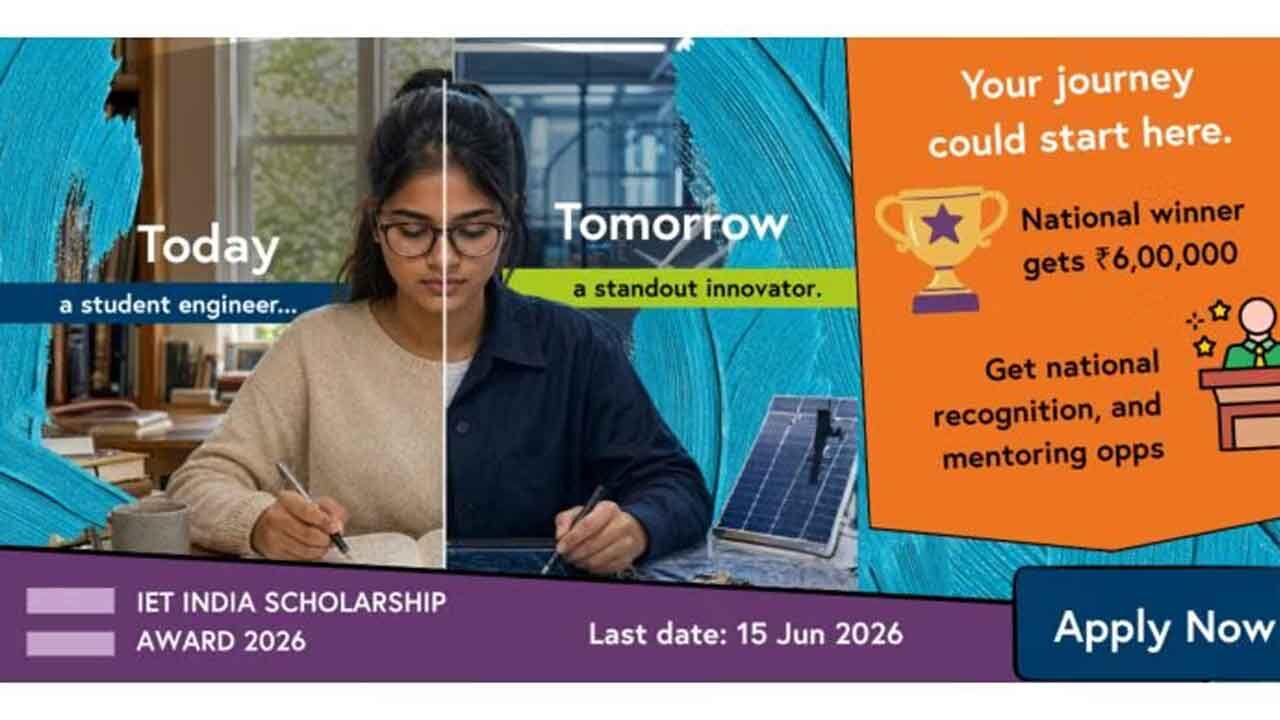 IET India scholarship award 2026 opens applications for engineering ...