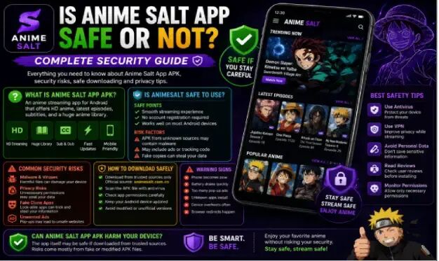 Is Anime Salt App Safe or Not? Complete Security Guide