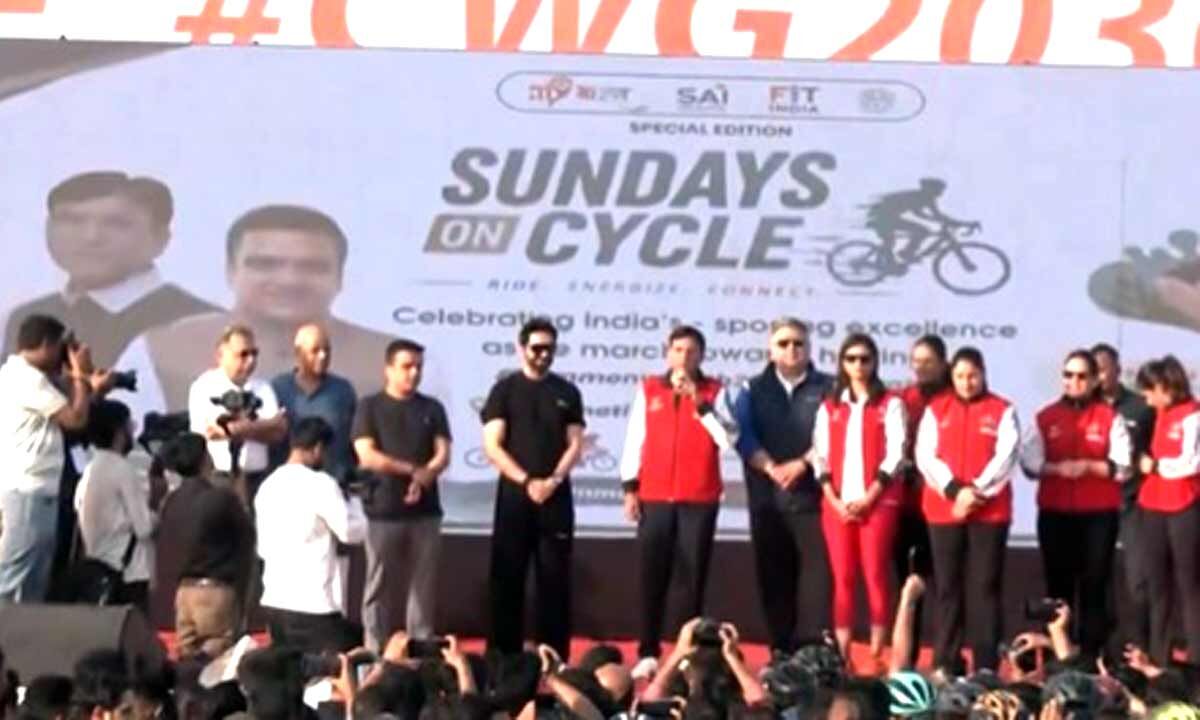 Commonwealth Games Day celebrated with Fit India cycling events in ...