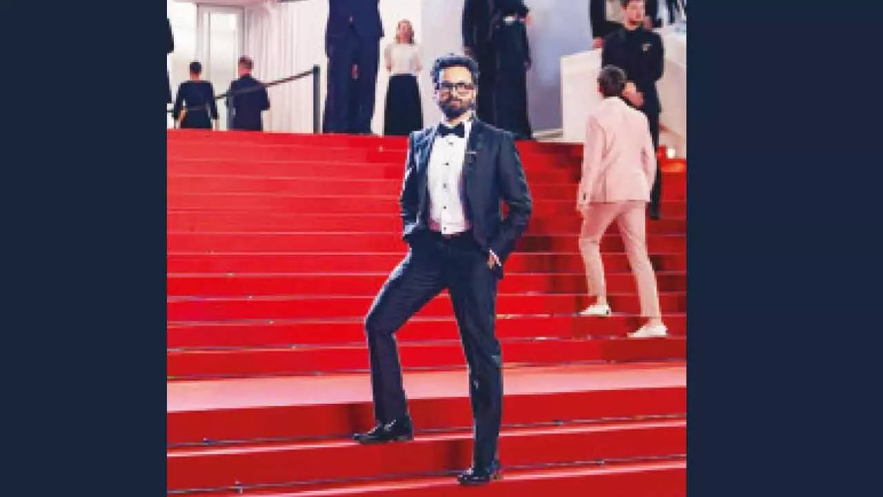 Karimnagar’s Venkat Sai Gunda makes a mark at Cannes Film Festival