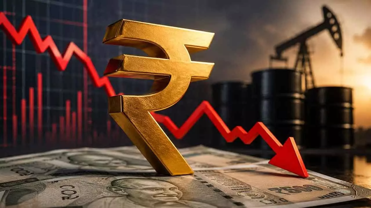 Rupee retreats as oil surge sparks currency concerns