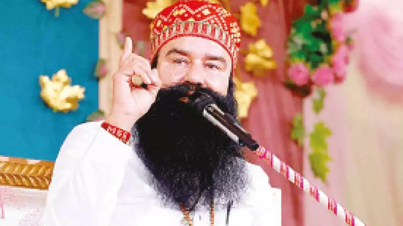 Ram Rahim walks out of jail on 30-day parole
