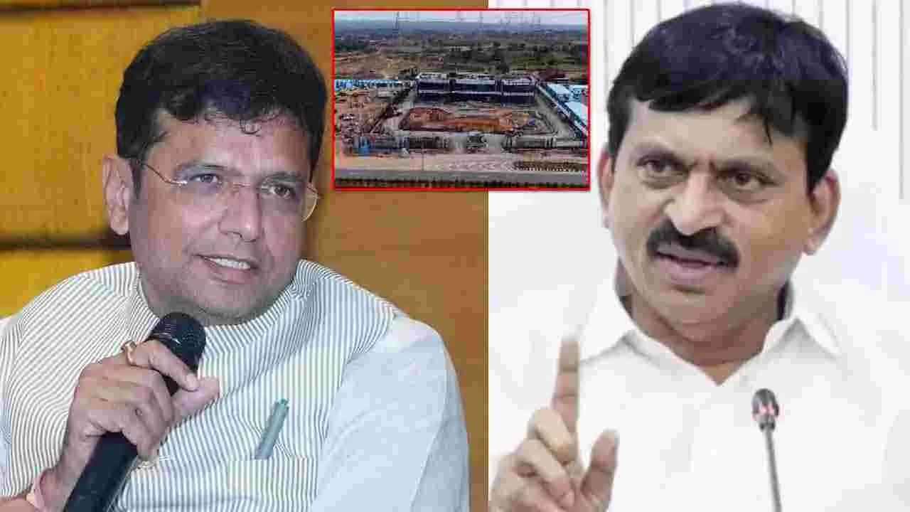 Telangana Ministers Inspect Progress of Future City Developments