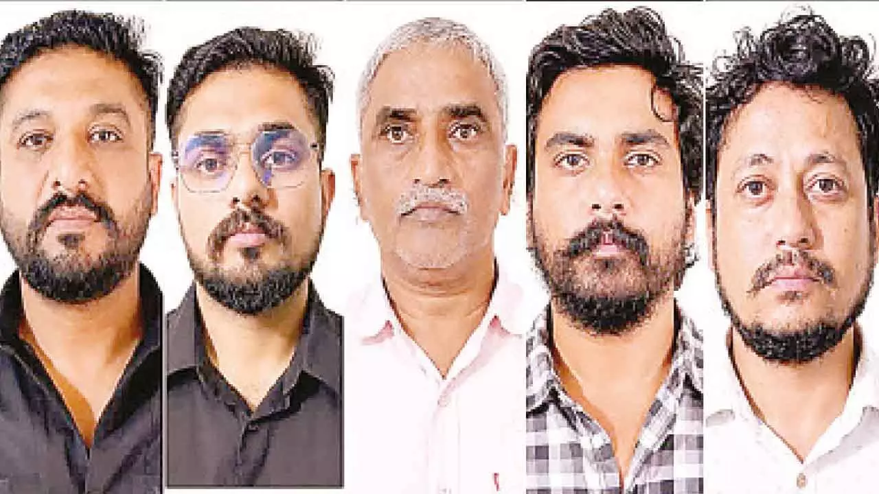 Five arrested in Dharwad firing case: Police seize weapons, Fortuner