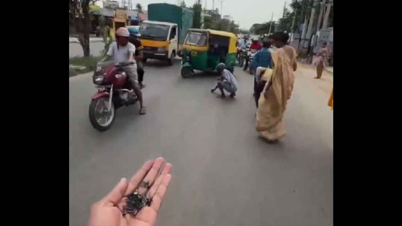 ‘Puncture mafia’ strikes Magadi Road
