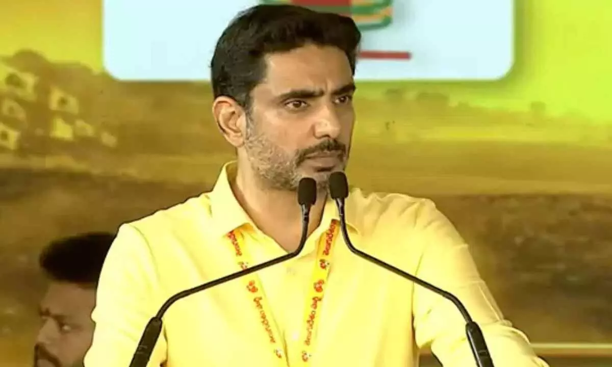 Nara Lokesh claims Record 11 lakh people attendance at Mahanadu