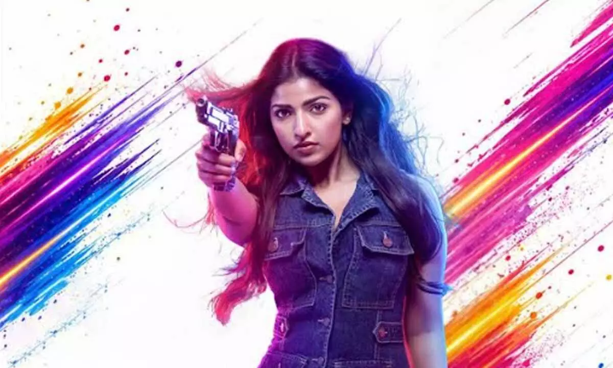 Raadhya’s fierce action look from ‘The Red Bag’ creates strong buzz