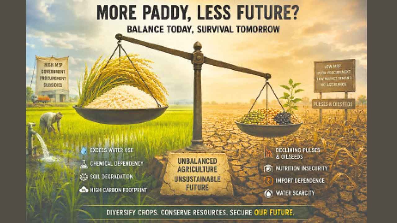 Increase in paddy production: A curse to humanity?