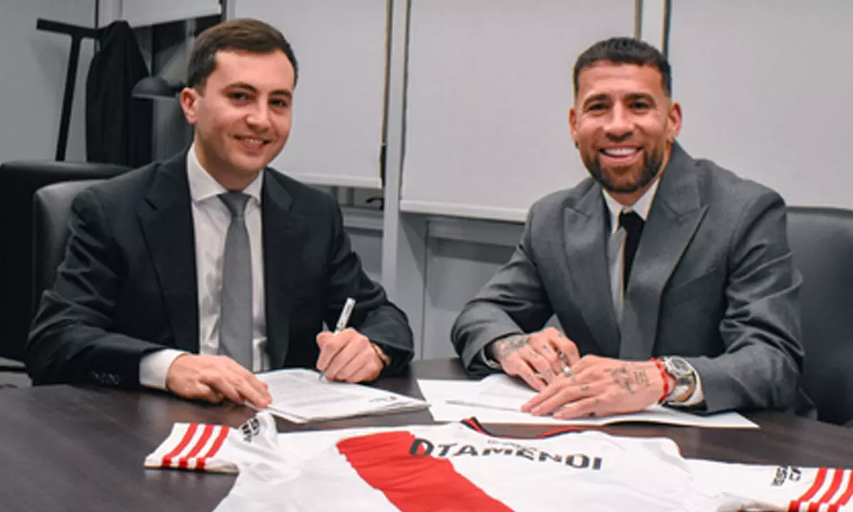 Nicolas Otamendi joins River Plate