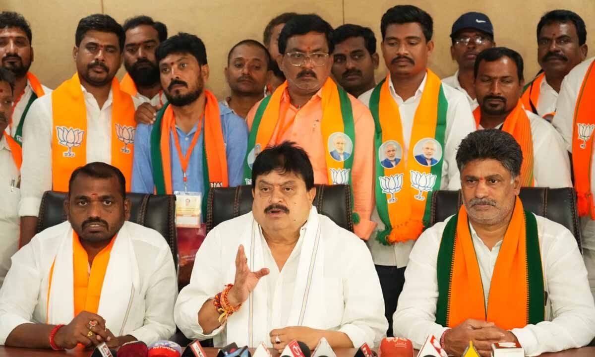 State Congress government failed in paddy procurement: Ramchander Rao