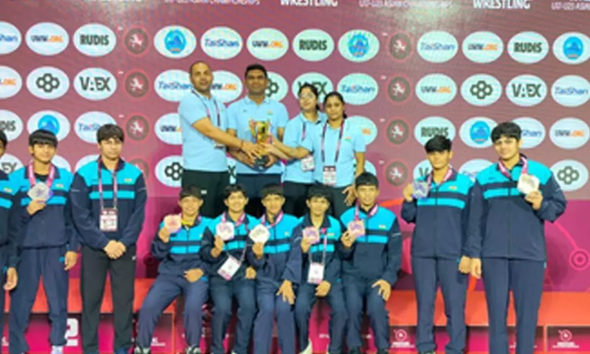 Asian Wrestling C'ship: India win 2 gold medals in women’s wrestling in ...