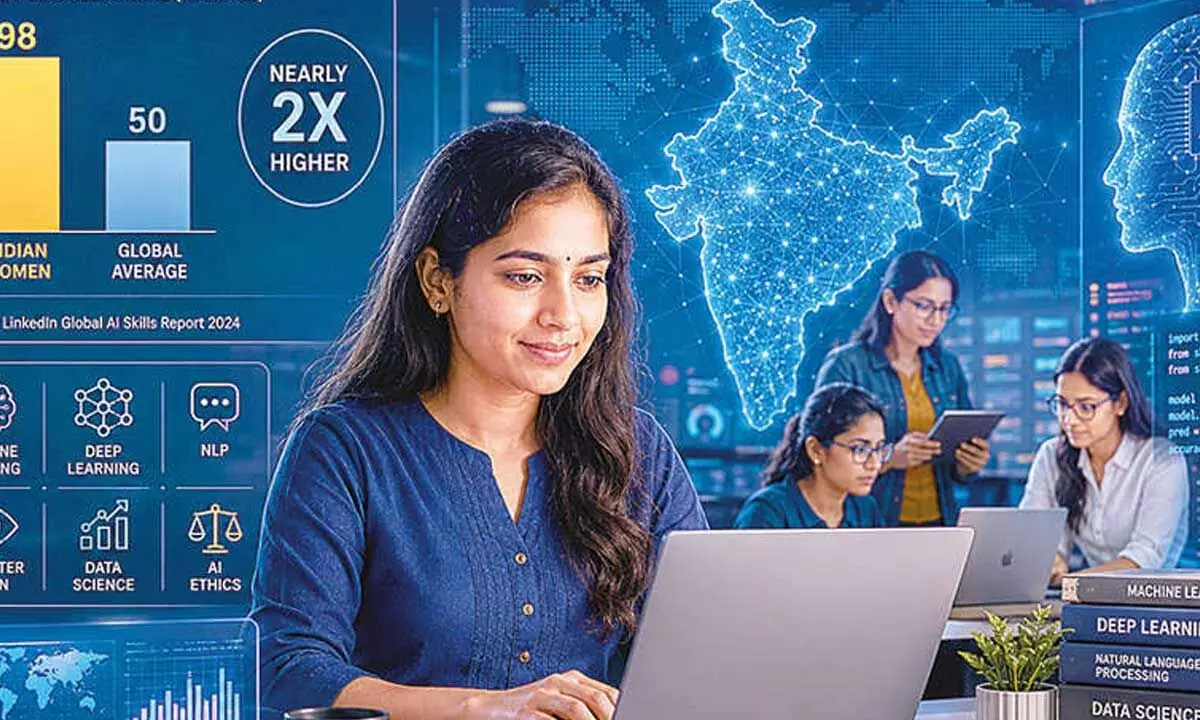 Indian women lead the world in AI skills
