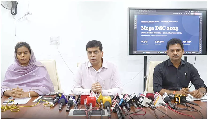 Mega DSC row: Govt calls allegations baseless
