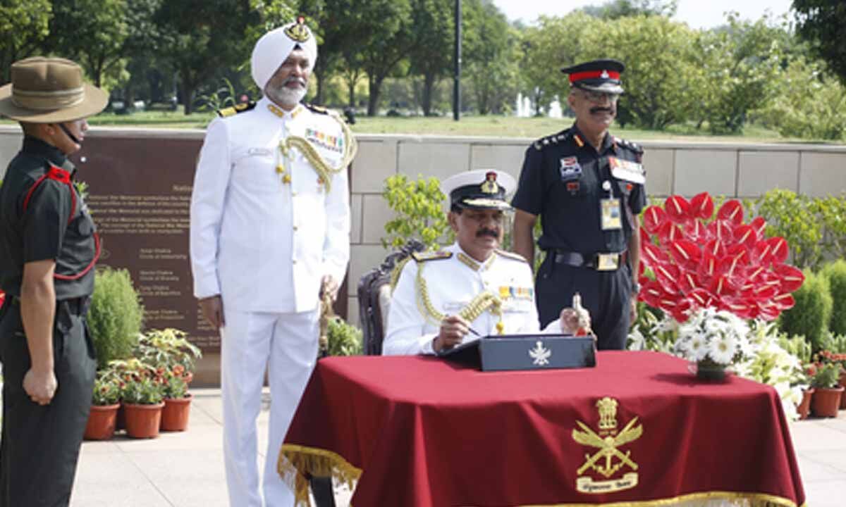 'It's been a pleasure and honour': Admiral Dinesh Tripathi bids ...