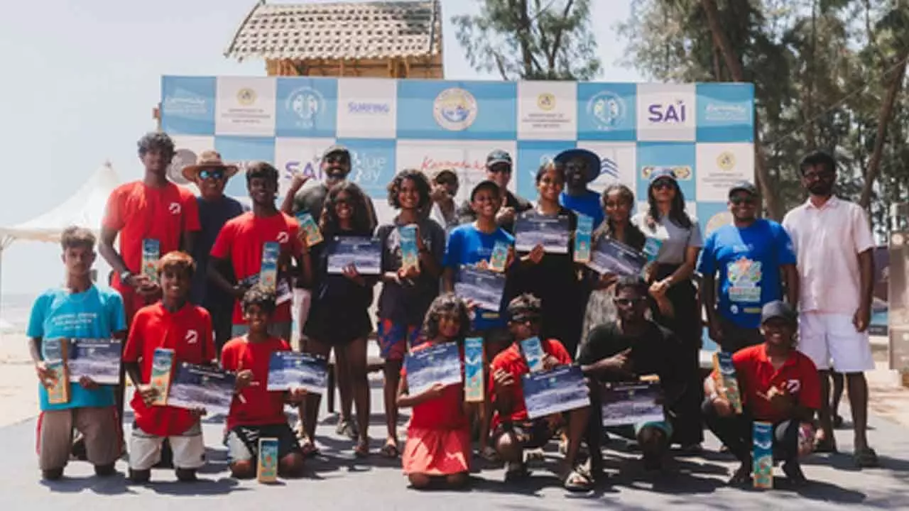 Indian Open of Surfing: Sensational double by Kamali Moorthy lights up ...