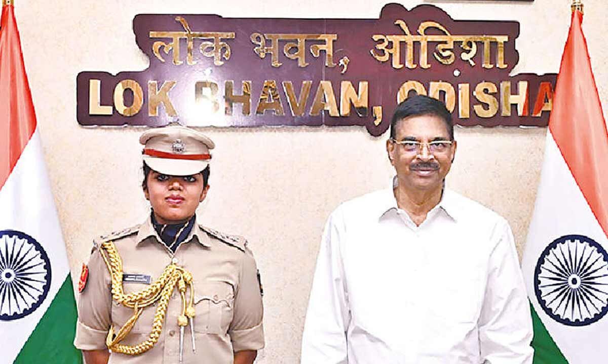 Ananya first woman ADC to Guv