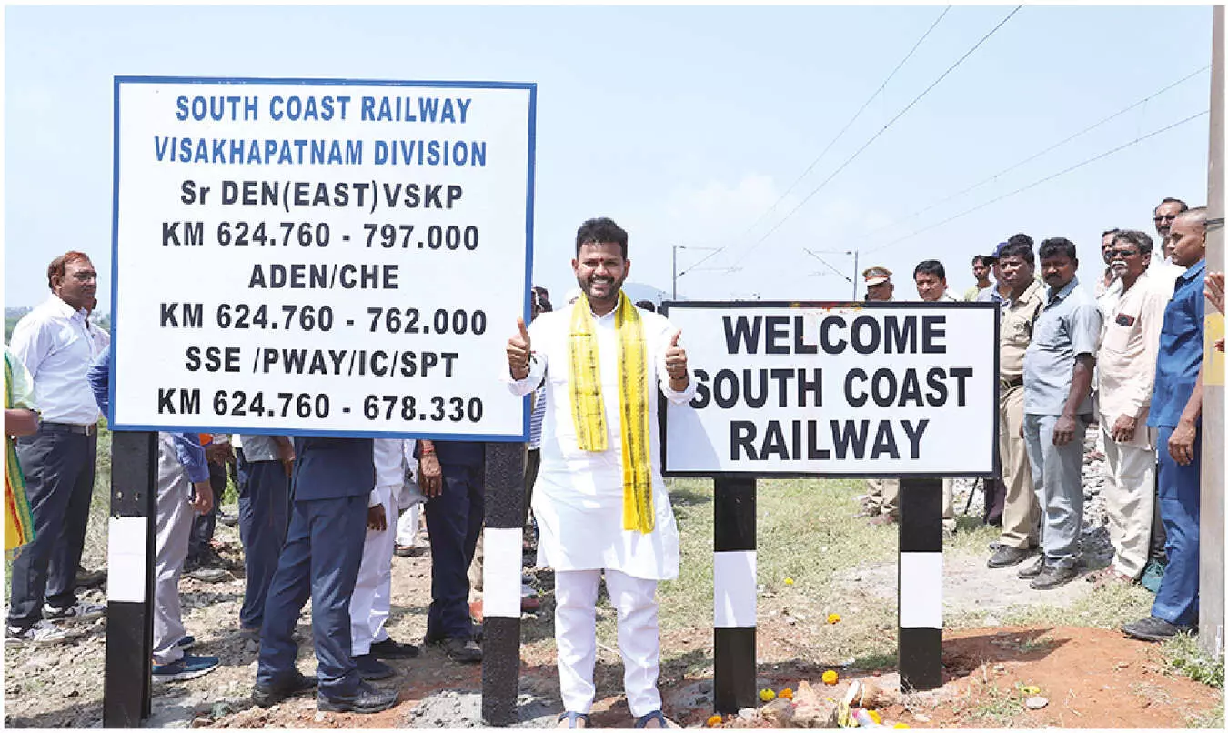 Ram Mohan Naidu hails momentous launch of South Coast Railway Zone