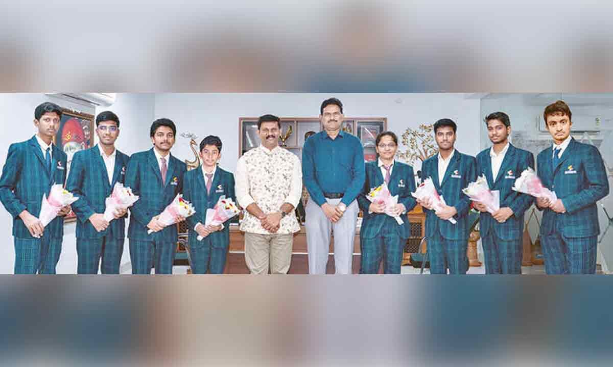 Sri Shirdi Sai students shine in JEE Advanced
