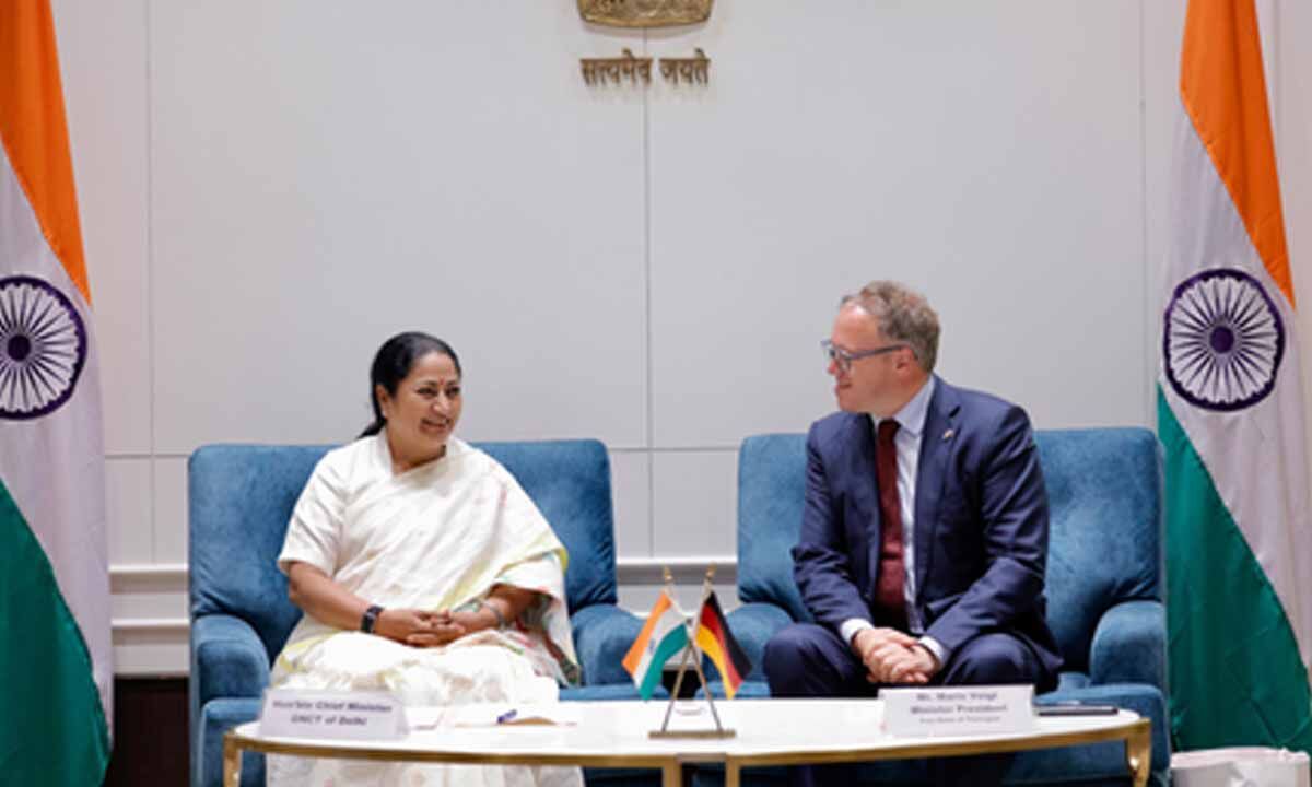 Delhi CM Gupta holds talks with German delegation on urban development ...