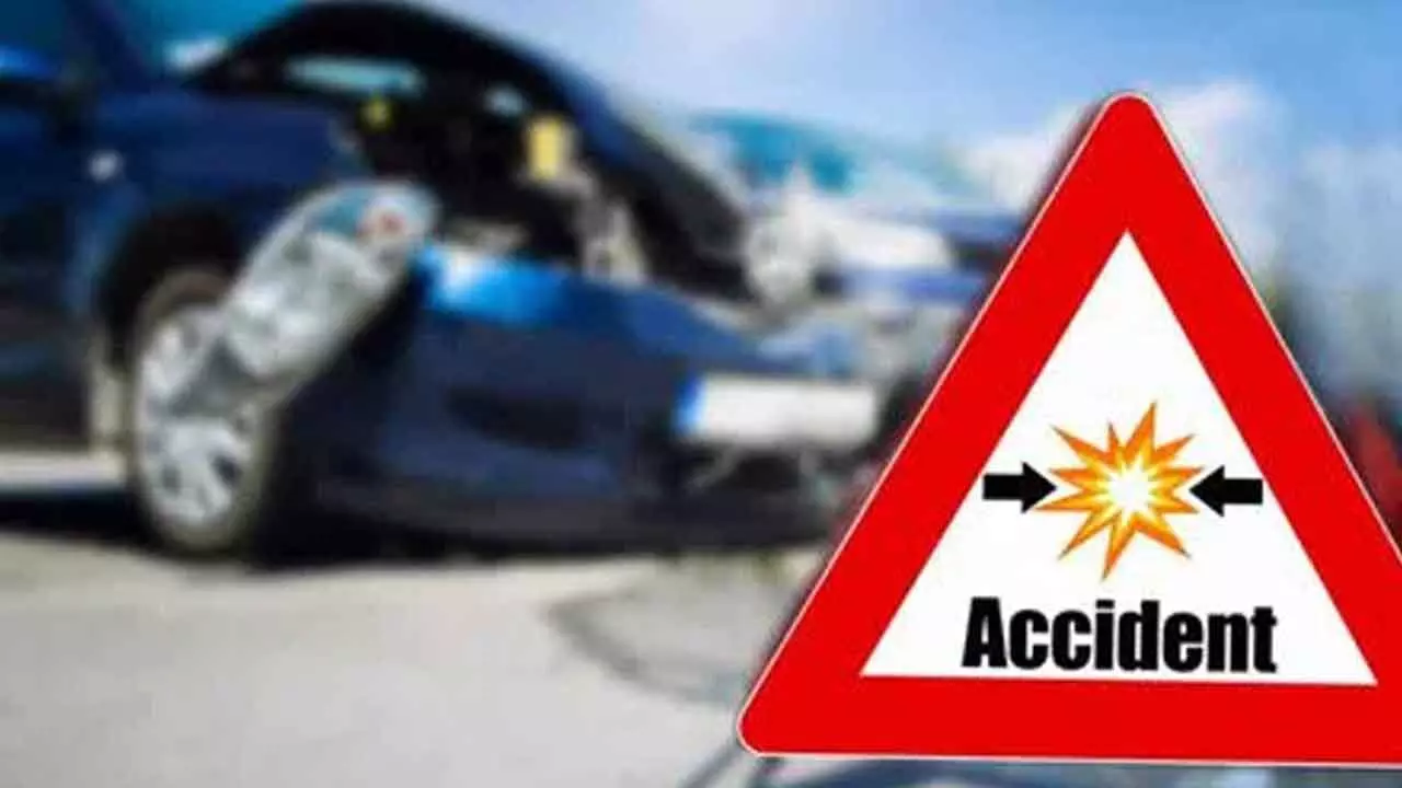 Car Collides with Stationary Lorry in Siddipet, Two Dead