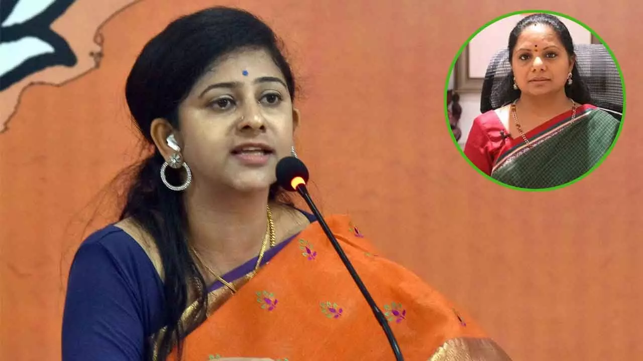 BJP Spokesperson Yamini Sharma Warns K Kavitha After Attack on Pawan Kalyan