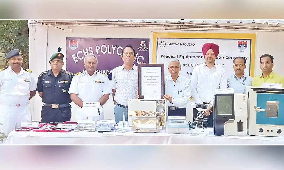 Medical and dental equipment donated to ECHS Polyclinic