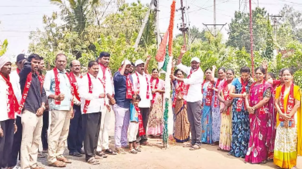 CPI marks Telangana Formation Day with grand celebrations in Bhupalpally