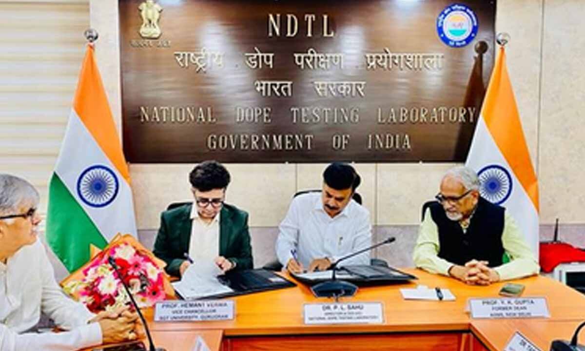 National Dope Testing Laboratory signs MoU to advance sports science ...