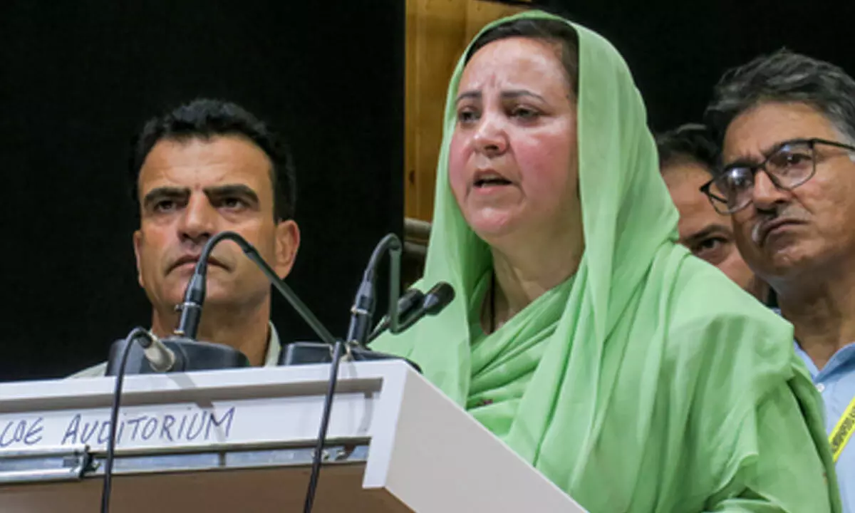 Sakina Itoo, Sajad Lone criticise Mehbooba Mufti for chairing AIIMS ...