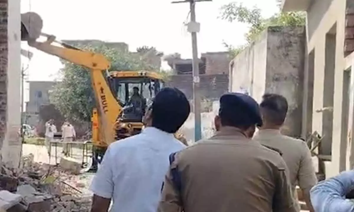 Mosque constructed on graveyard declared illegal, demolished in UP's ...