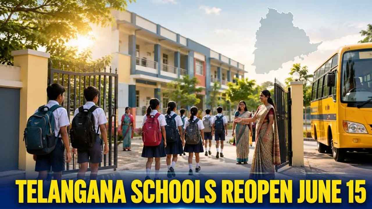 Telangana: Schools to begin from June 15 across the state