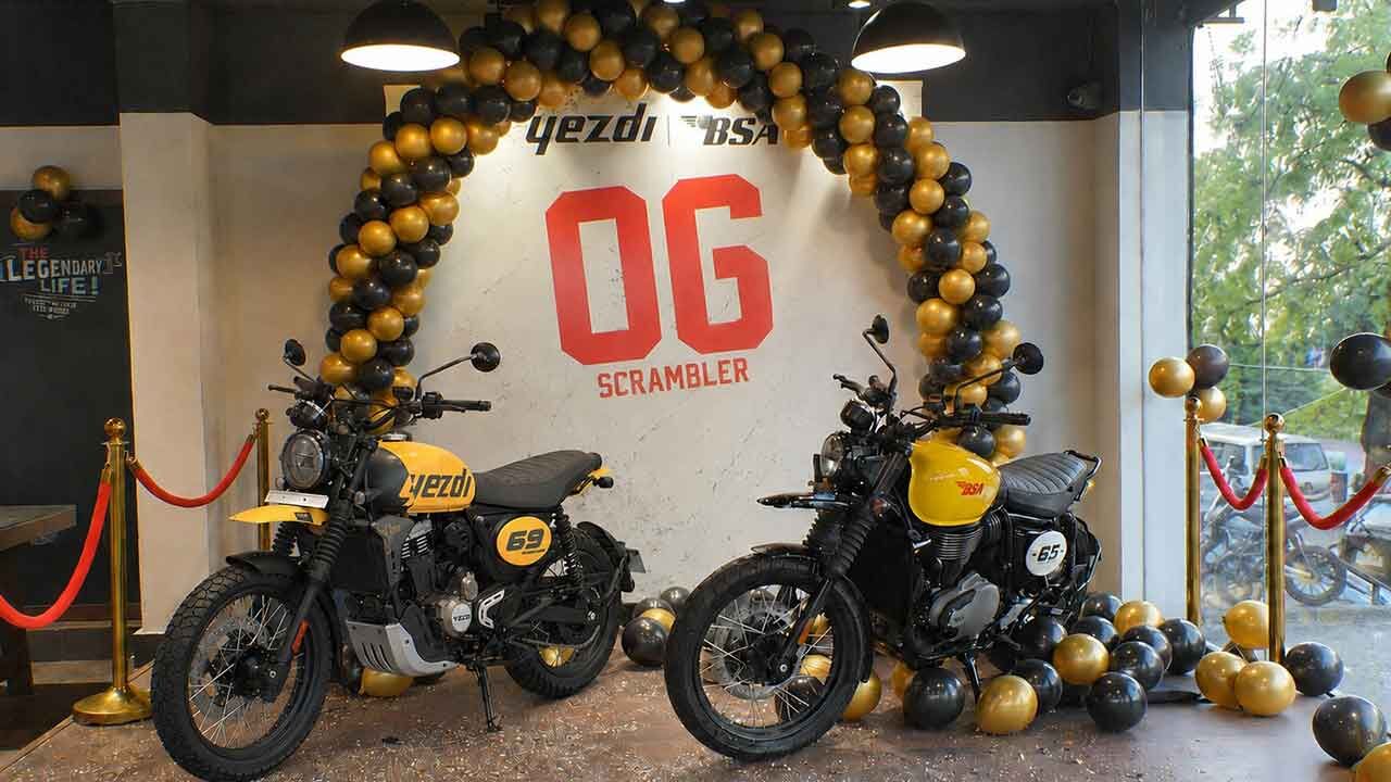 Yezdi Scrambler 350 and BSA Scrambler 650 now available in Hyderabad