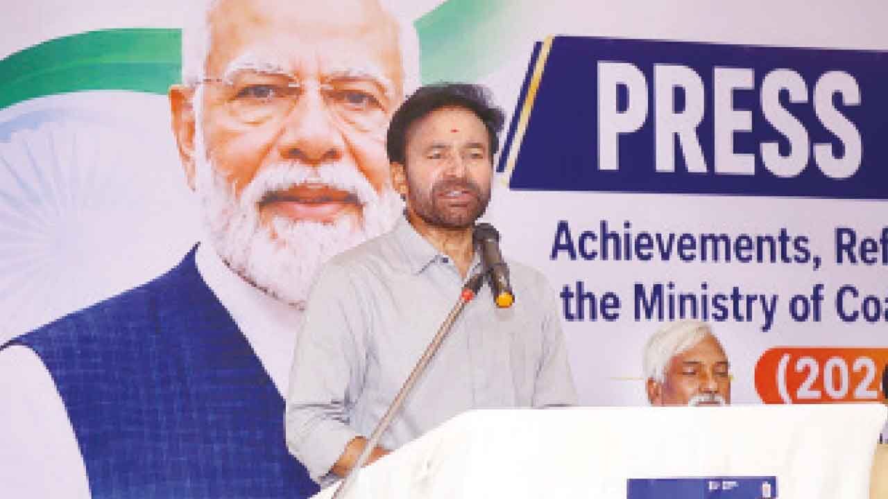 Singareni workers’ accident cover raised to Rs 1.25-cr: Kishan Reddy
