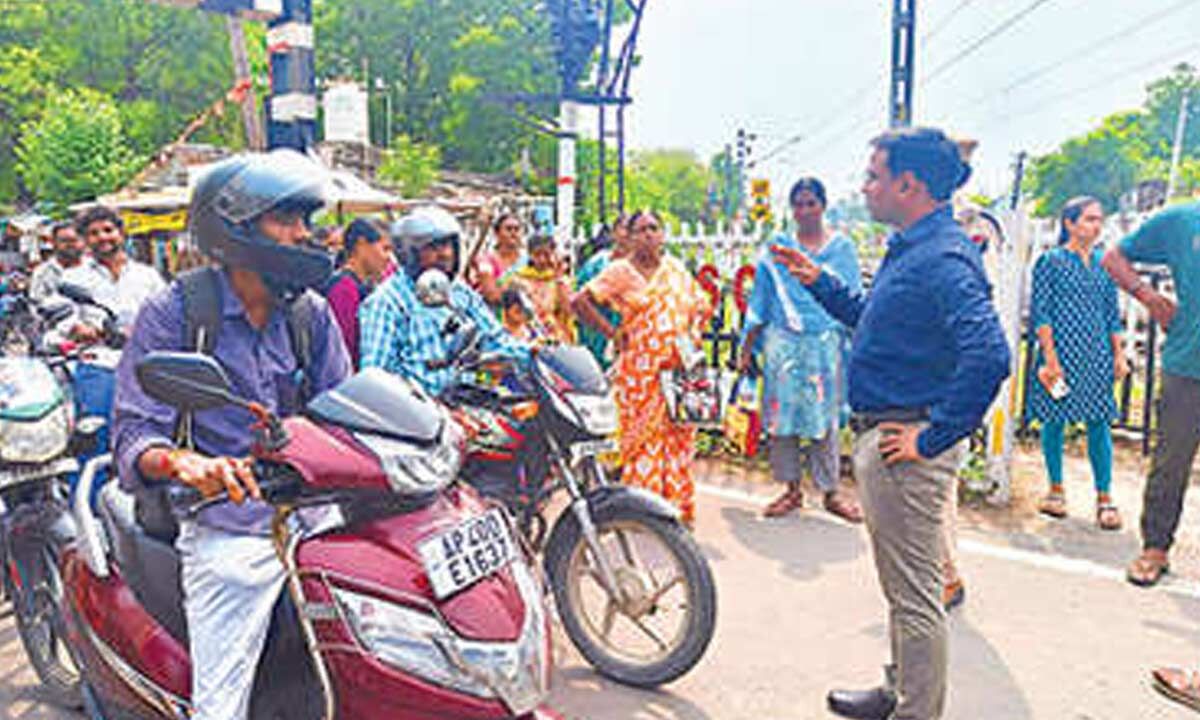 Level crossing awareness day observed
