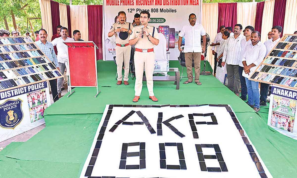 808 mobile phones recovered