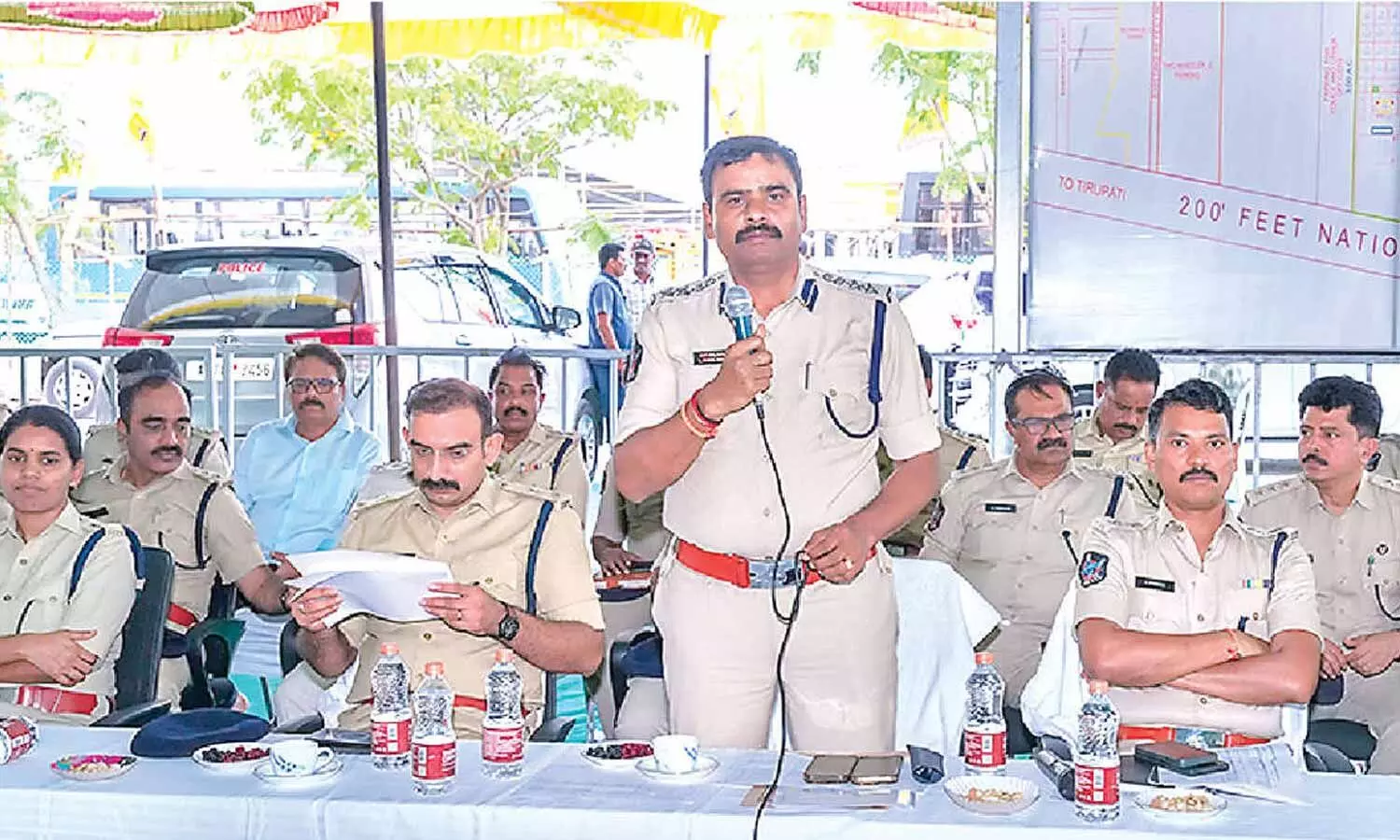 Foolproof security in place NDA success meet, says SP