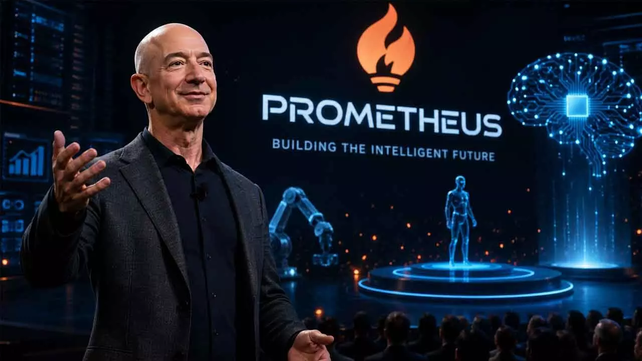 Jeff Bezos Unveils AI Startup Prometheus at $41 Billion Valuation