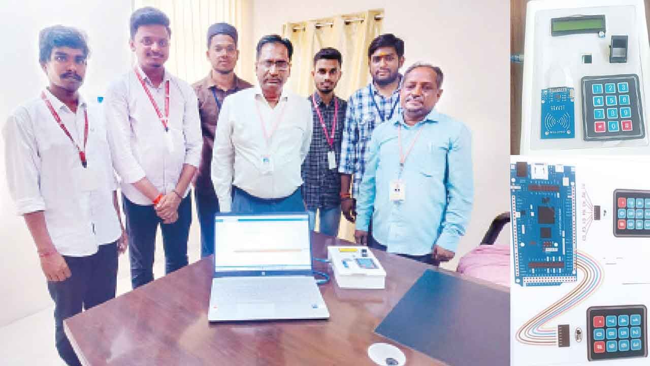 Engineering students develop prototype EVM with three-layer security system