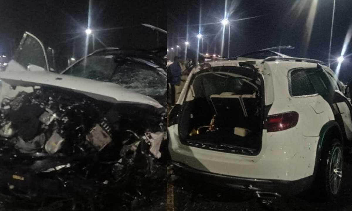Young woman killed after Mercedes crashes into divider on Bengaluru ...