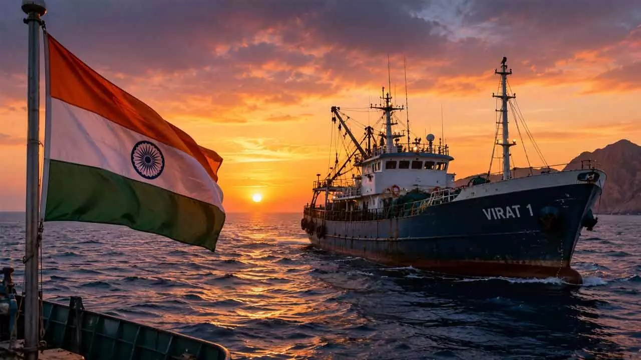 Indian Embassy reports incident involving Indian vessel 'Virat 1' off ...