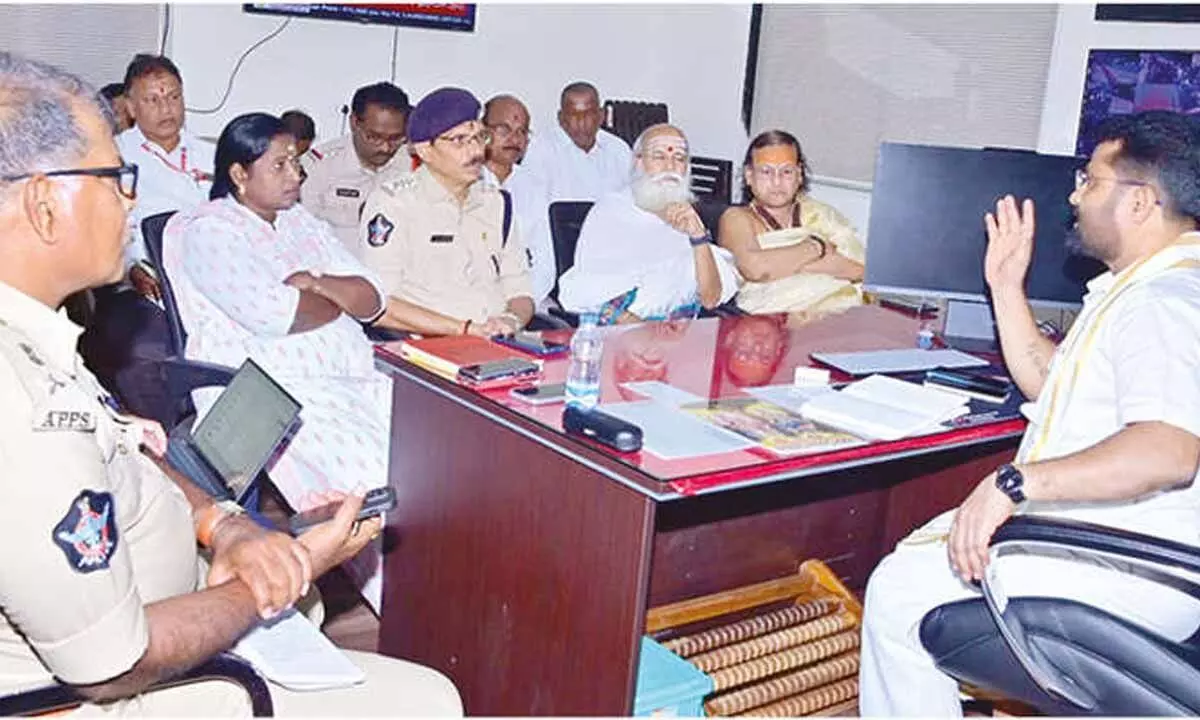 Three-tier security system for Durga temple on cards