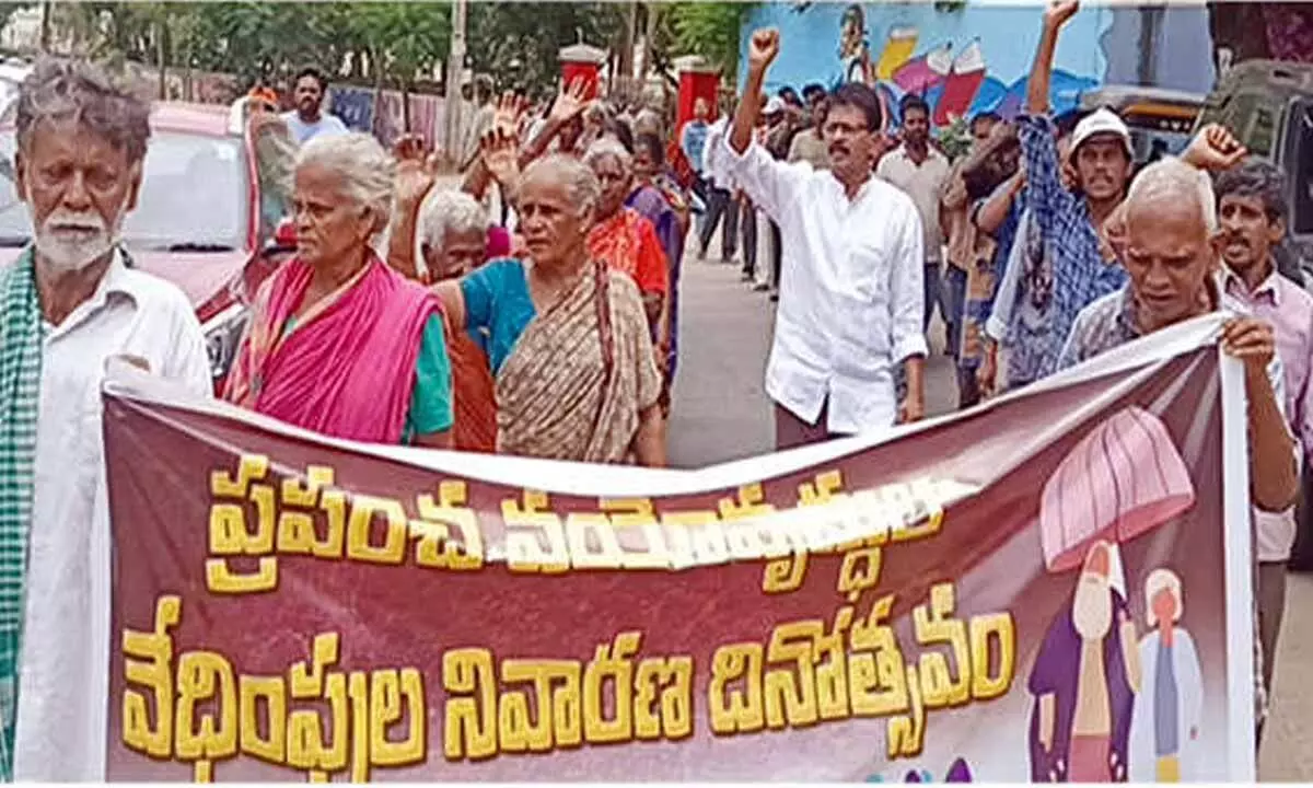 Awareness rally held against elder abuse