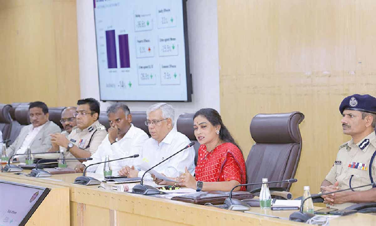 Crime down 14% in two years of NDA rule: Anitha