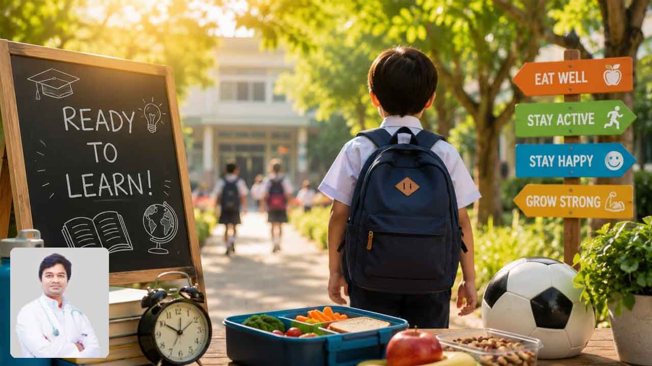 Back to school after summer holidays: Helping children make a healthy start
