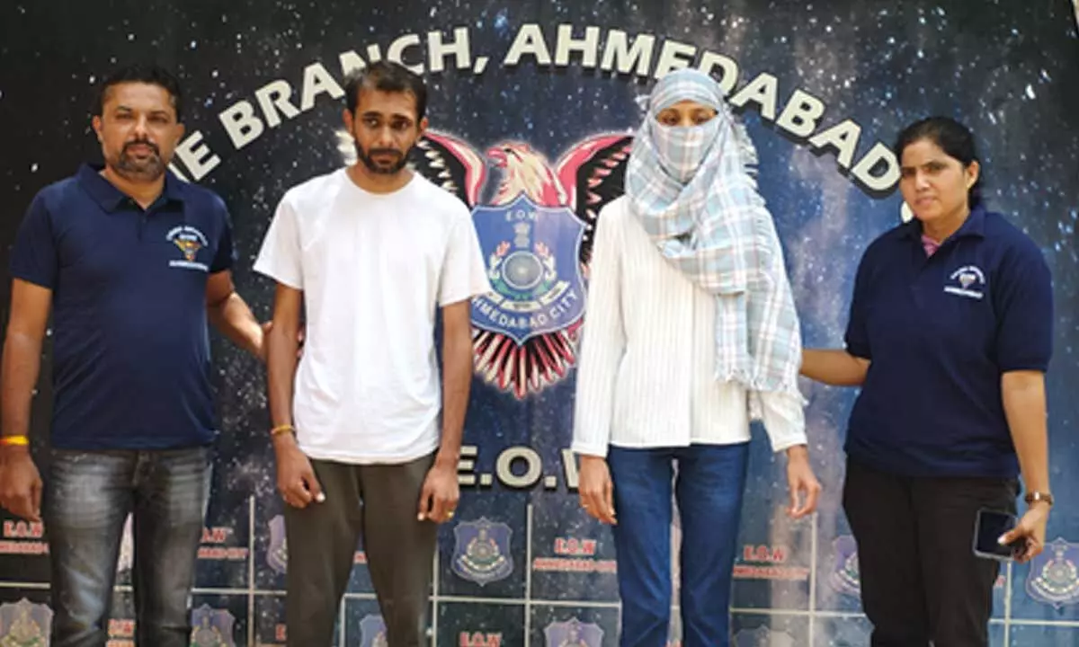 Gujarat Police nab CA couple in Rs 10.36 crore investment fraud case