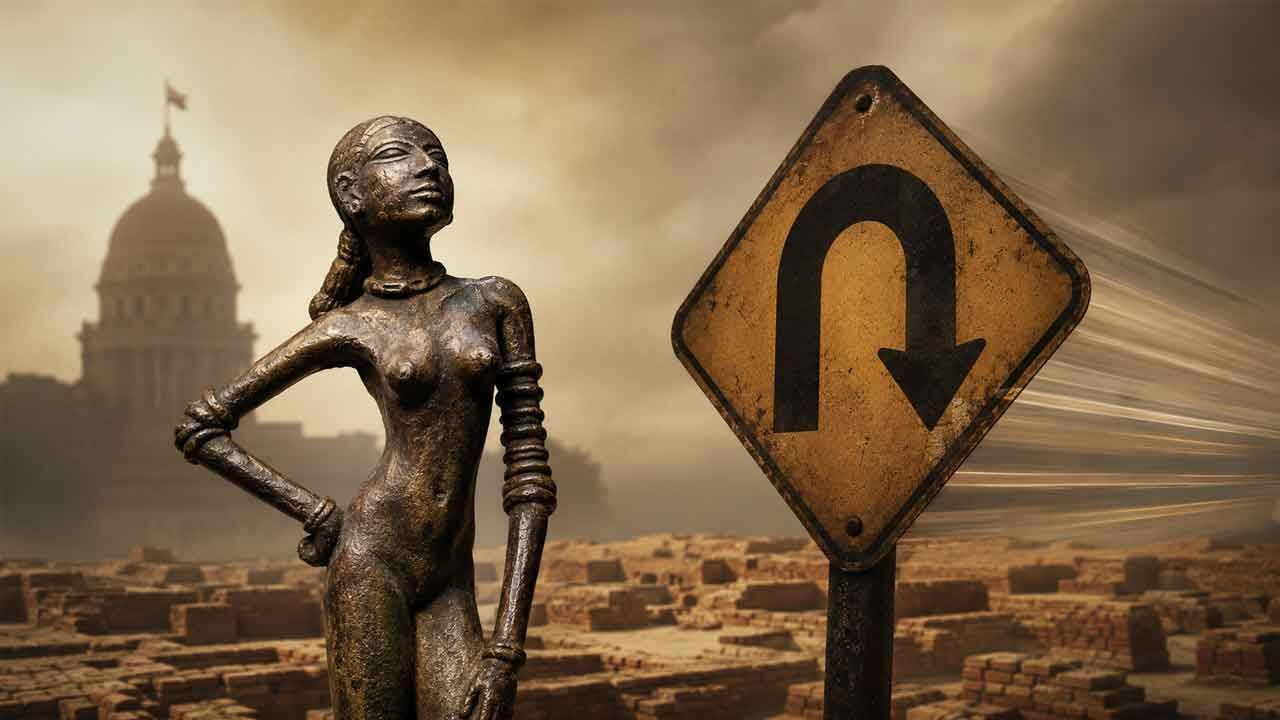 Govt’s U-turn on Harappan ‘Dancing Girl’ is quite baffling
