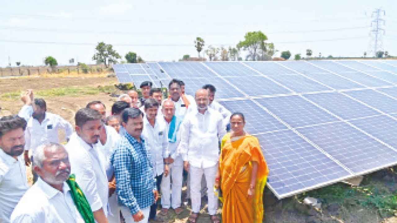 Bandi Sanjay urges cooperatives to set up solar plants across TG