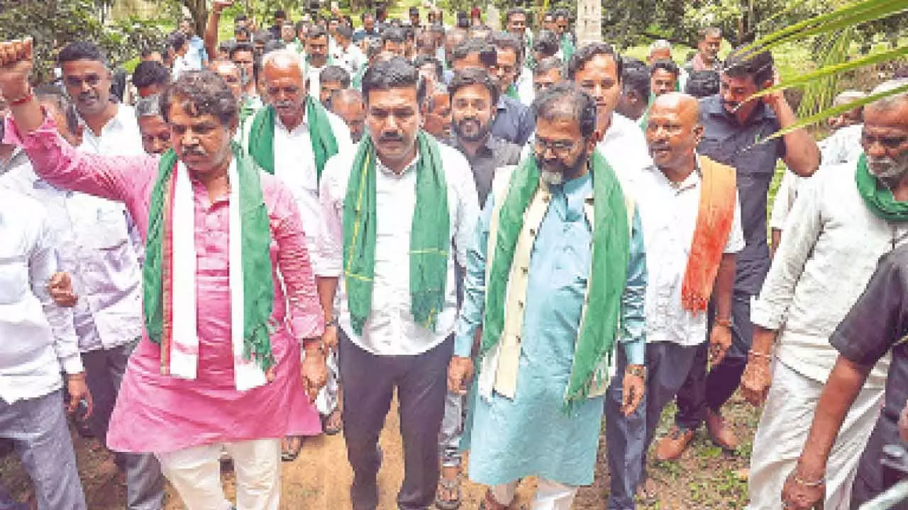 BJP opposes 500-acre land acquisition near Bidadi, slams govt