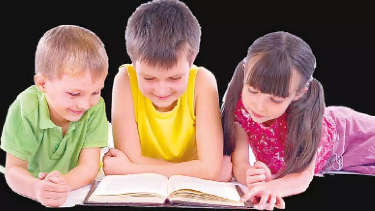Reading habits help children build knowledge & imagination